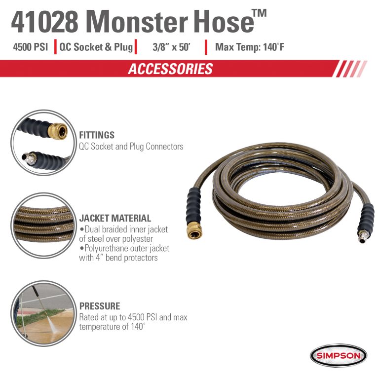 Monster Hose 41028|Simpson