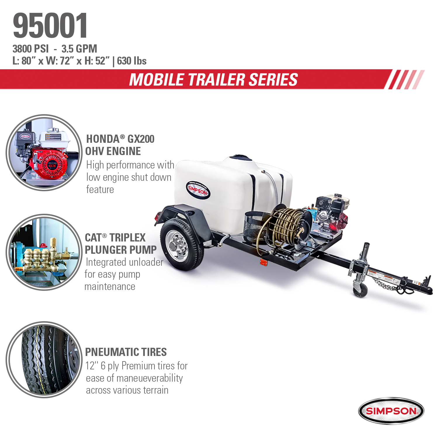 Mobile Trailer 95001|Simpson